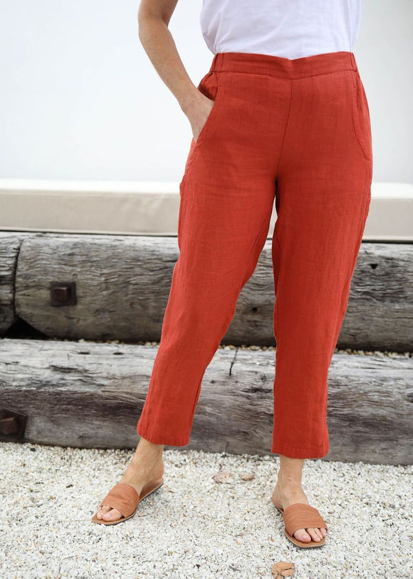 CLASSIC LINEN PANT - Rustik Cove